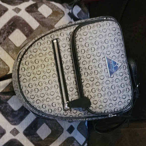 Bags | Guess Mini Backpack | Poshmark